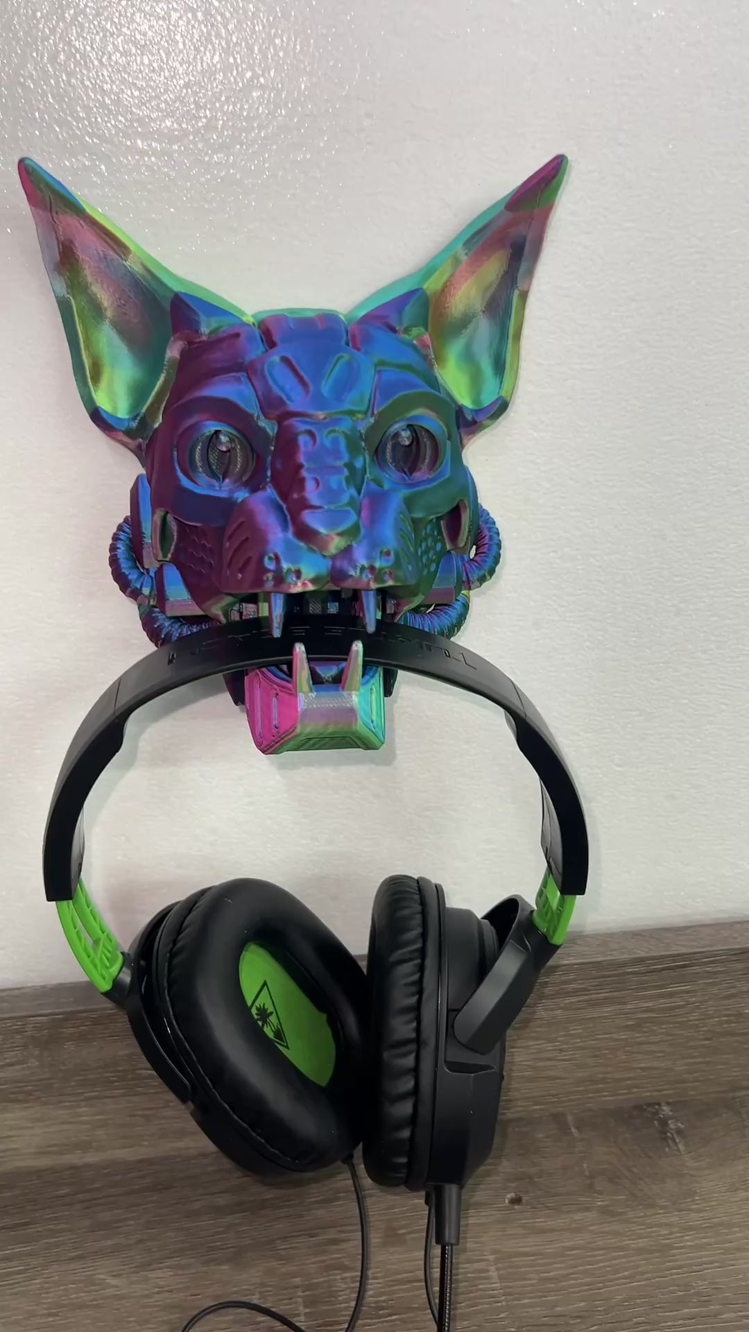 Cyber Cat Headphone Stand – Jahnsense 3D Printing